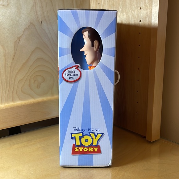 Disney | Toys | Toy Story Sheriff Woody Deluxe Pullstring Action Figure ...